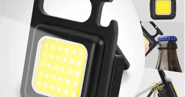 Rechargeable Mini LED Keychain Light